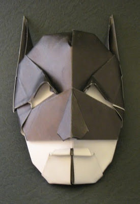 origami Batman Alvarez 3D ~ easy instructions to origami
