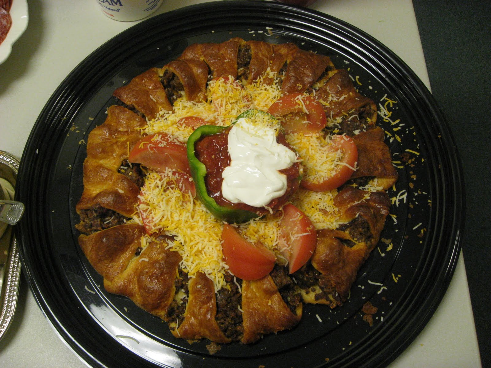 Note-able Scraps: Taco Ring Recipe