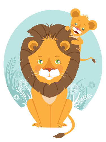 dibujos de leones para imprimir gratis-Colorear dibujos,letras ...