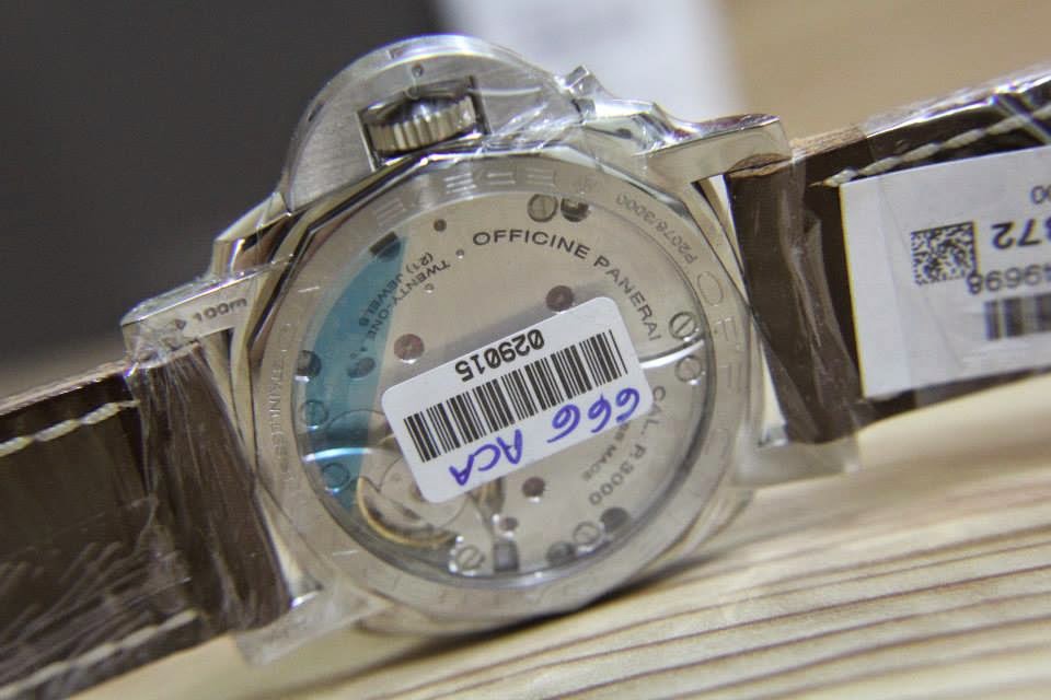 . H o b i J a m . : (SOLD) BNIB Panerai PAM 372 Luminor Historic 1950 47mm