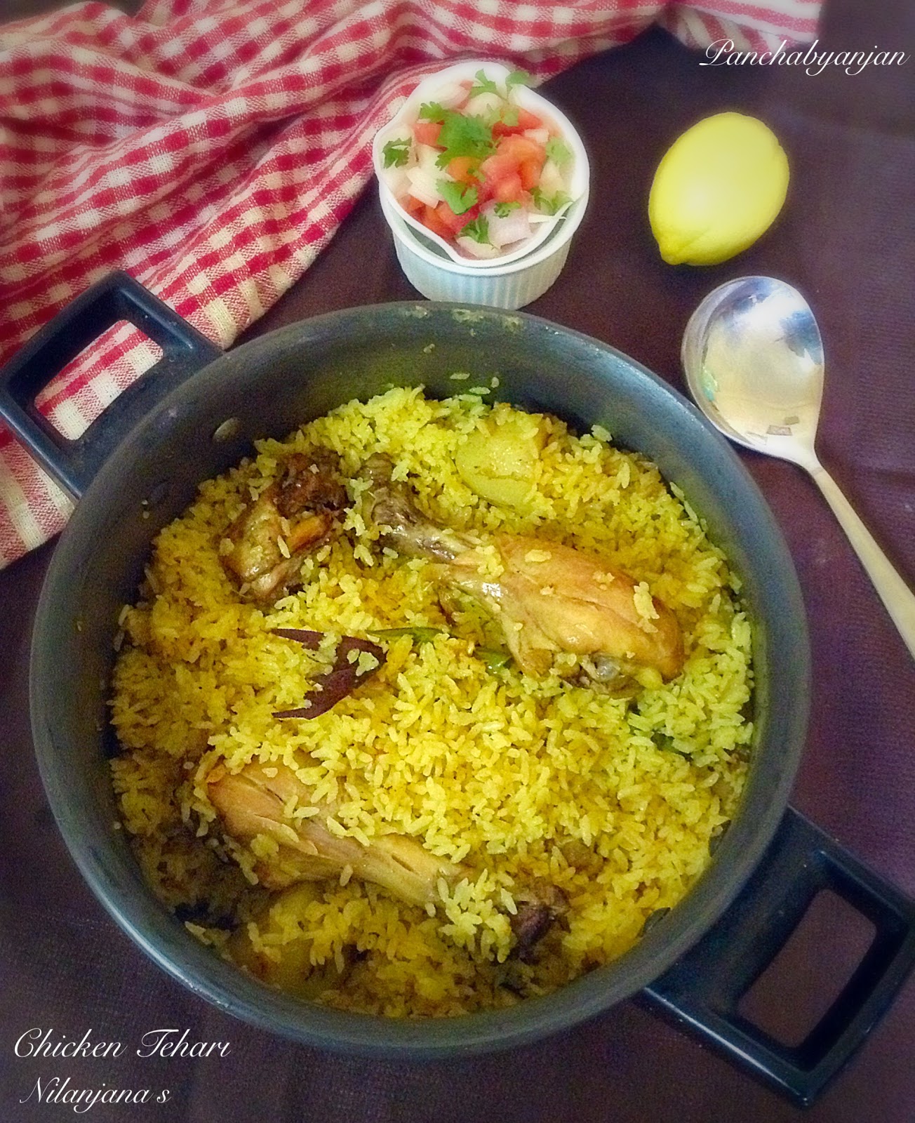 Panchabyanjan: Bangladeshi chicken Tehari