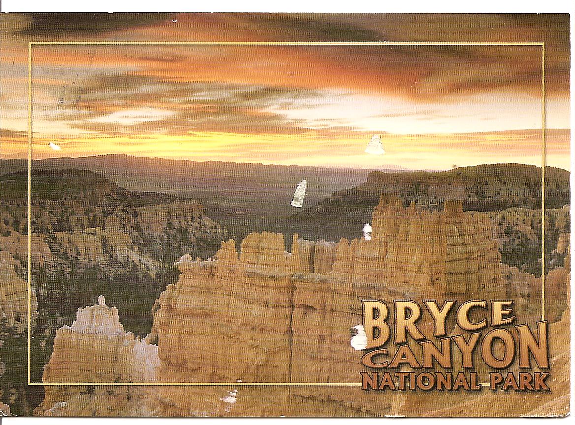 MY POSTCARD-PAGE: USA ~Bryce Canyon National Park-Utah~