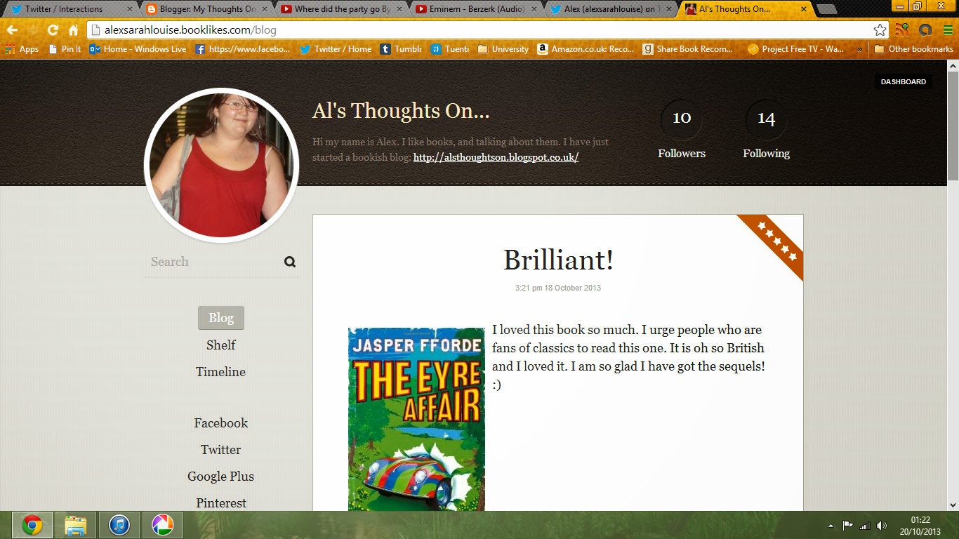 BookLikes: All You Need to Know + The New Goodreads? – The Shelf Diaries…