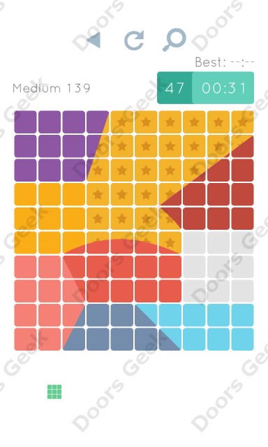 Blocks & Shapes [Medium] Level 139 Solution ~ Doors Geek