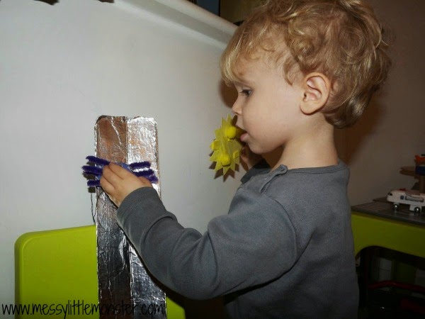 Incy Wincy Spider Craft - Messy Little Monster
