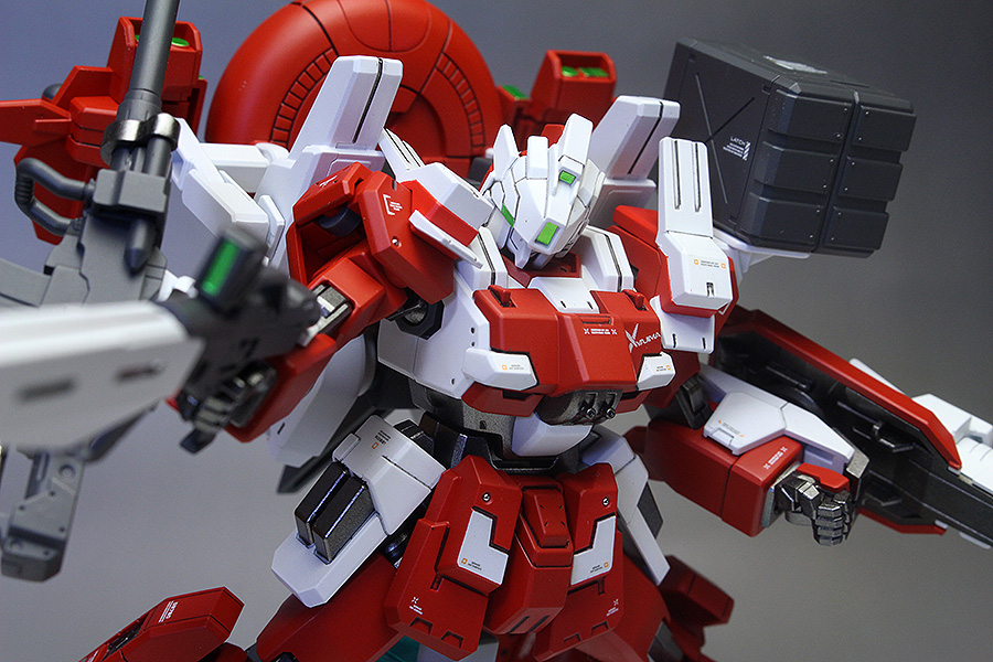 GUNDAM GUY: P-Bandai Exclusive: HGBF 1/144 Ez-SR FOX HOUND - Painted Build