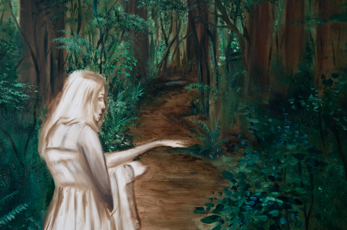 Justin Gedak: How to Paint a Forest Background in an Oil Painting