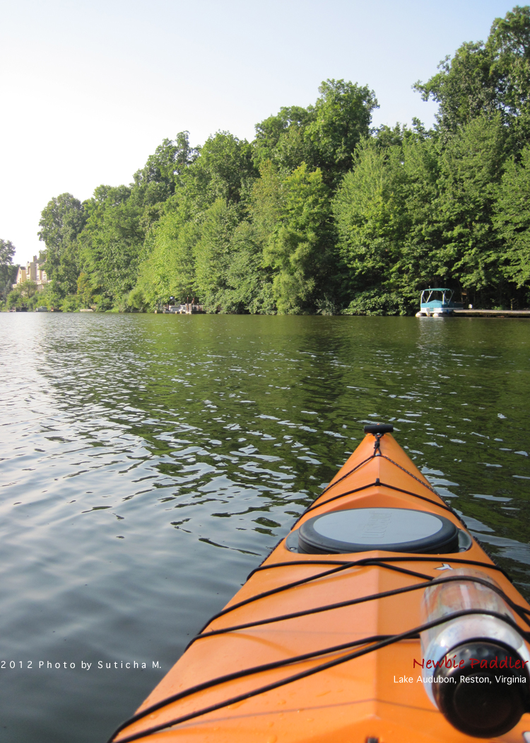 Newbie Paddler: Lake Audubon, Reston, Virginia