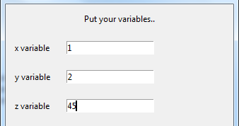 theBioBucket*: Tcl/Tk GUI Example with Variable Input by User