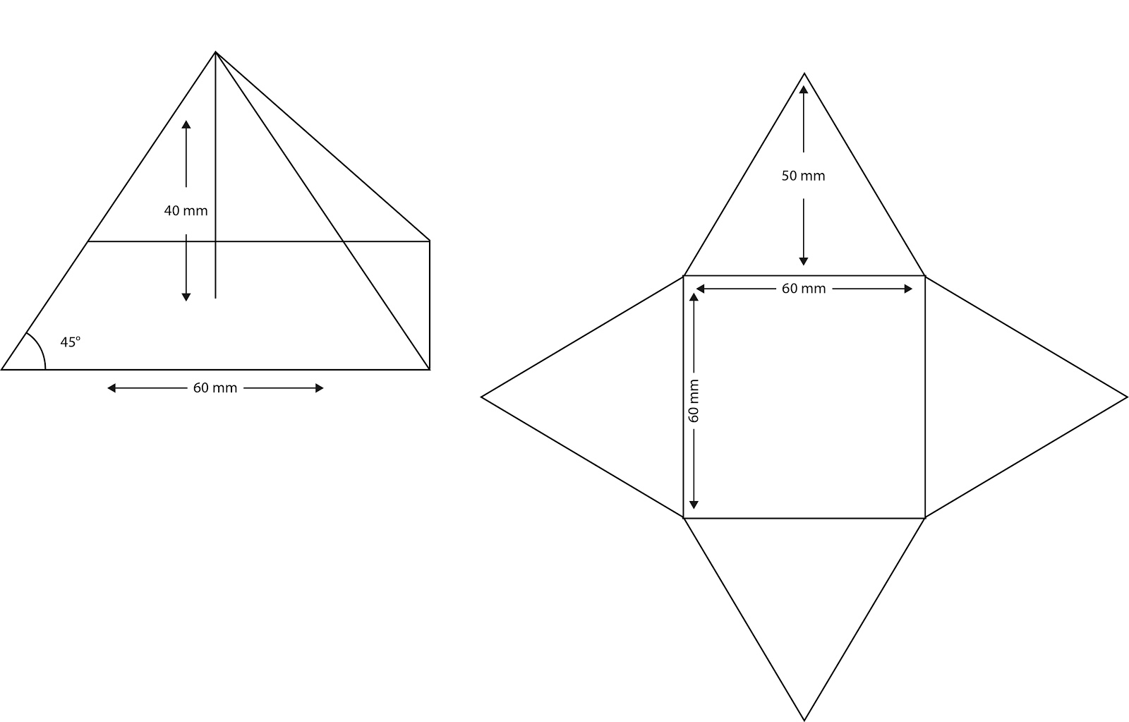ÜBERNOTES: A pyramid in a box configuration: revised