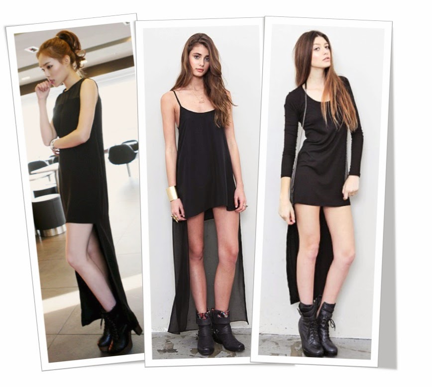 Violet High-Low Dresses UK: 2014 Fall High Low Styles Match Ideas