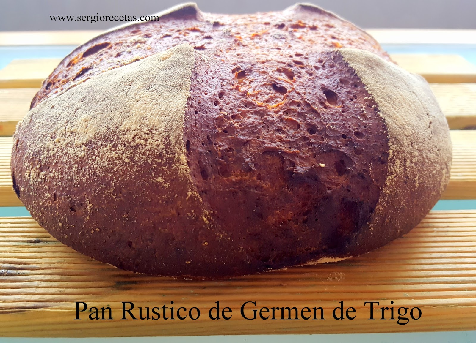 Como hacer un Pan Rústico de Germen de Trigo en 5 Sencillos Pasos