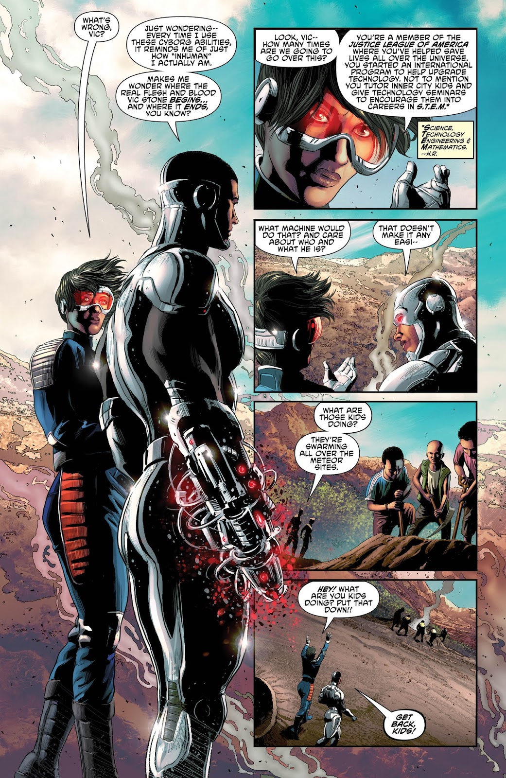 Weird Science DC Comics: Cyborg #19 Review and *SPOILERS*