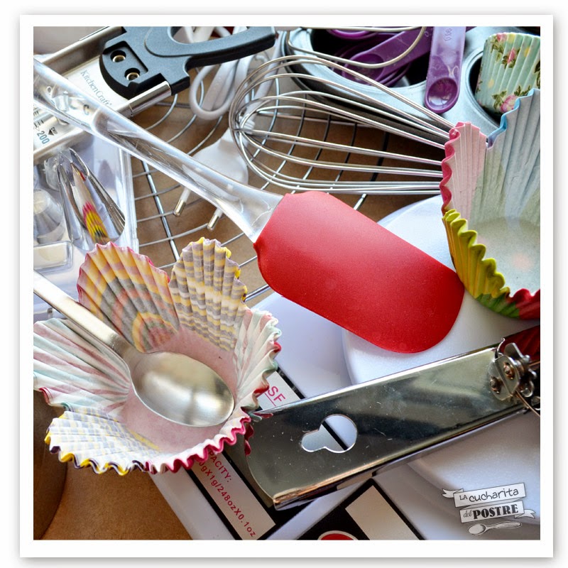 LA CUCHARITA DEL POSTRE: UTENSILIOS BÁSICOS PARA HACER CUPCAKES