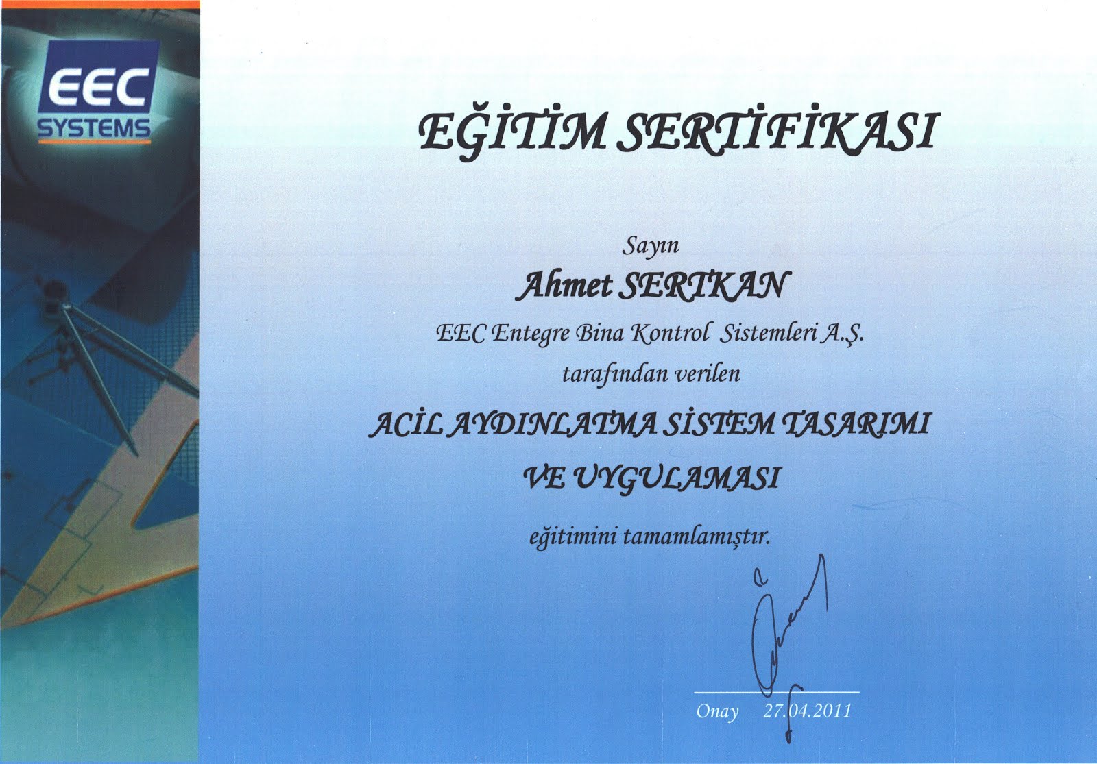 Yangına Dair Herşey: Sertifikalar