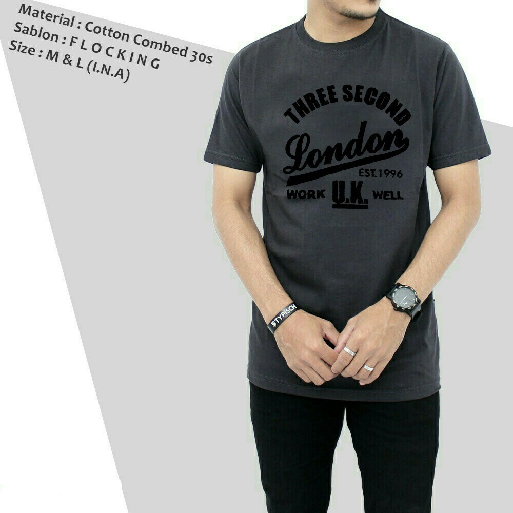 Kaos Distro 3 Second Bandung: Galeri Kaos 3Second Februari 2018