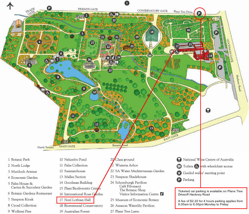 SR Australia Trip: Live report n°18 : Botanic Garden of Adelaïde