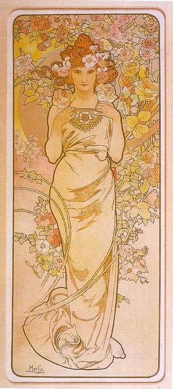 Life is art ('Ελληνες και Ξένοι ζωγράφοι): Alphonse Mucha -painter