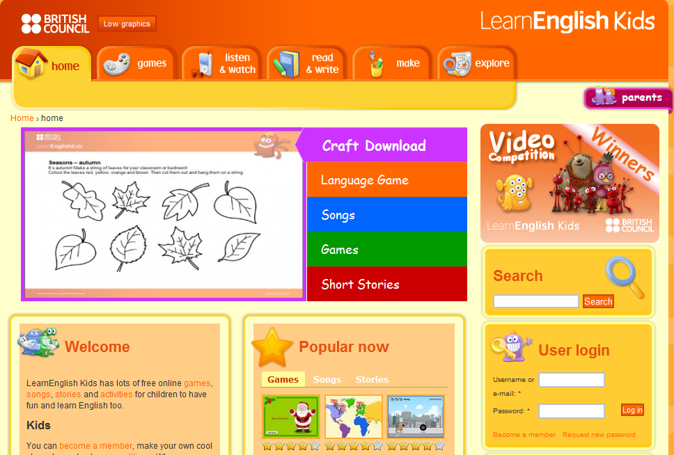 慳家爸媽: 學英語的孩子網站 LearnEnglish Kids