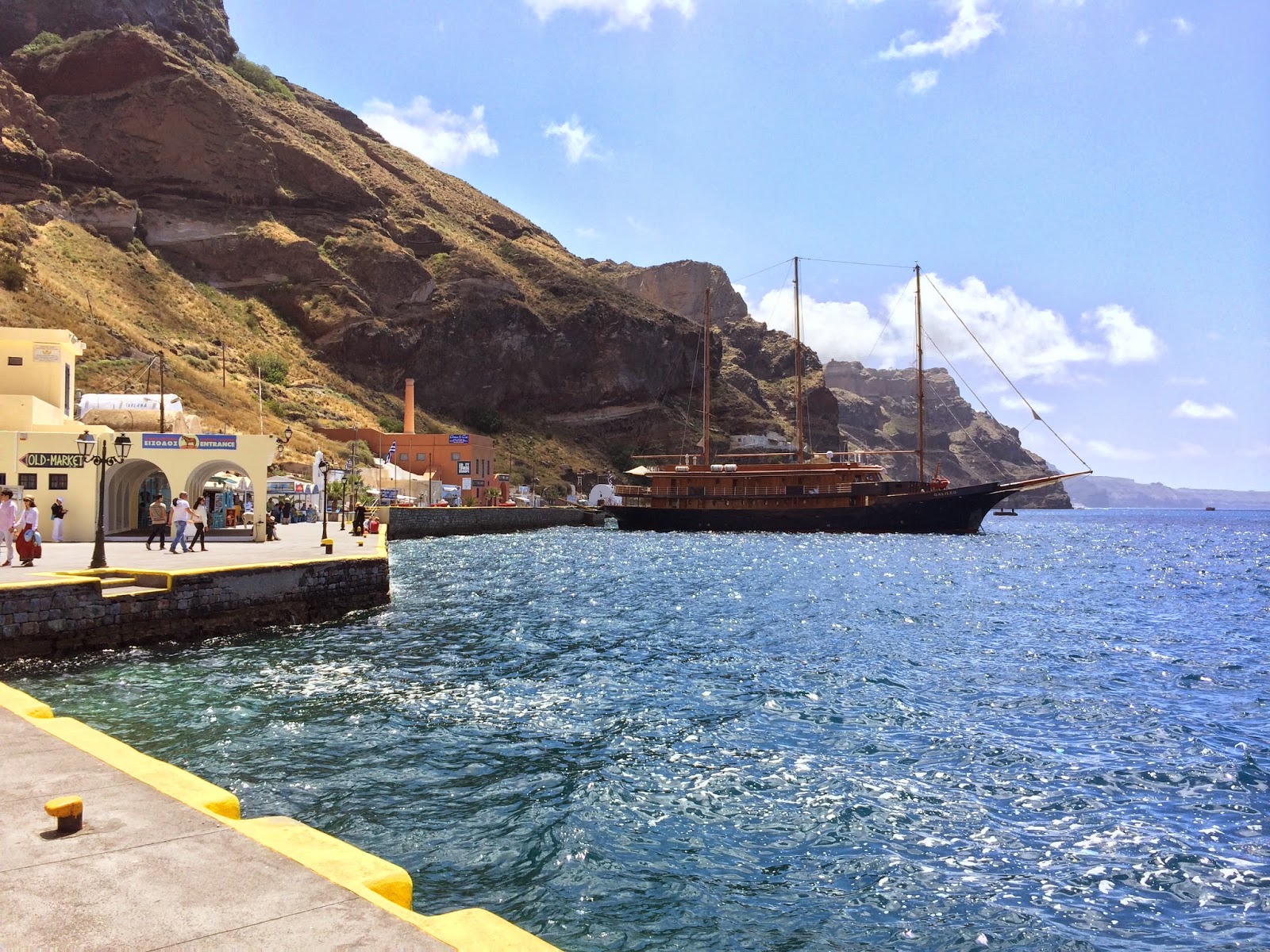 Old Port of Thira - Santorini, Greece - Travel is my favorite Sport