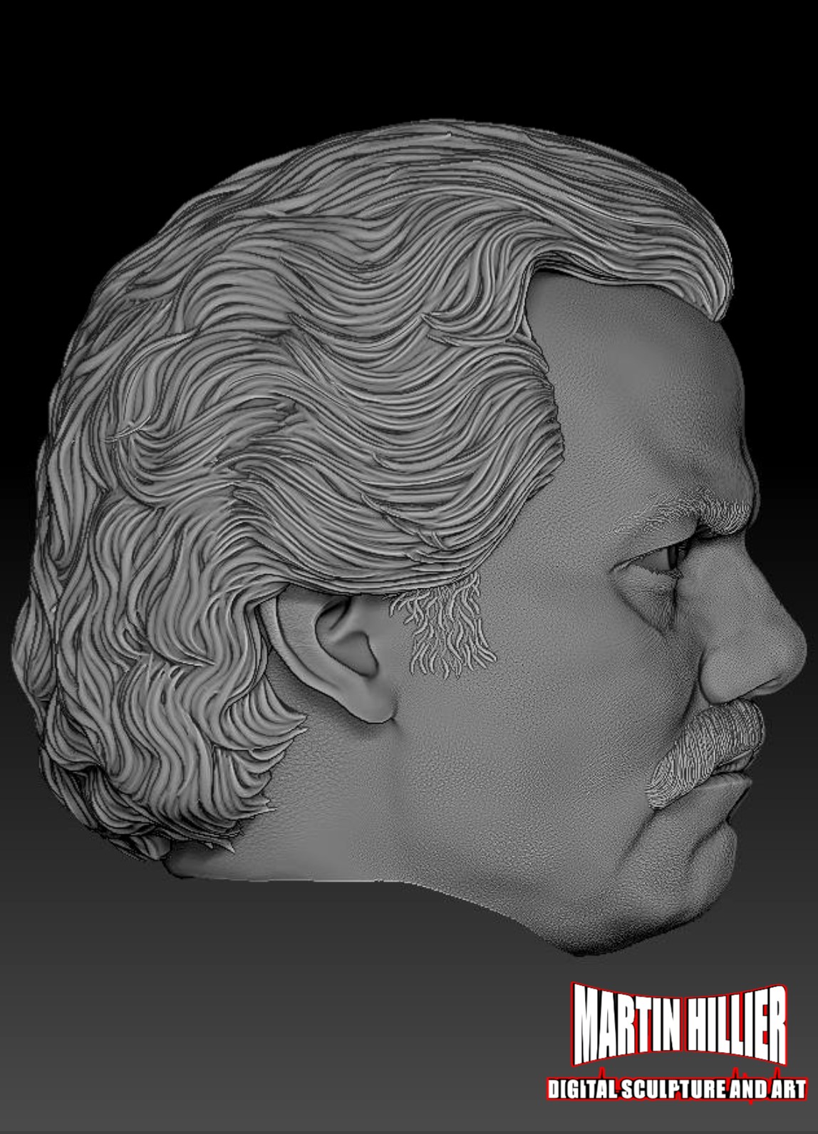 MARTIN HILLIER DIGITAL SCULPTURE AND ART - 1/6 SCALE ACTION FIGURE ...