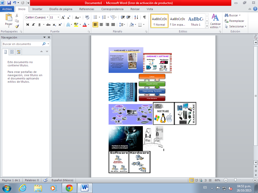 Portafolio de TIC'S: Collage que ilustre los conceptos Hardware ...