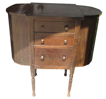 Finale Furniture Restoration Services, LLC: Antique Knitting Cabinet Redo