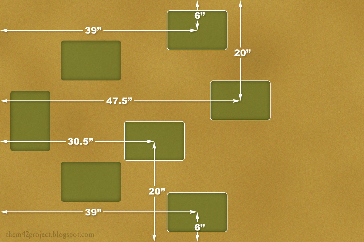 WarStrike: The M42 Project: First Test Scenario And Terrain Layout