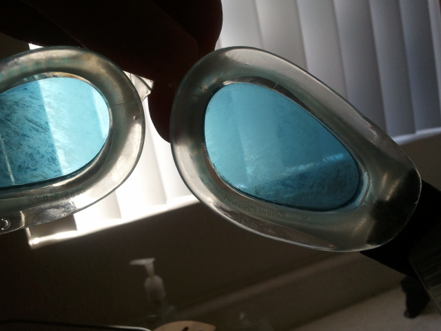 Run Lily Run: How to clean your swim goggles