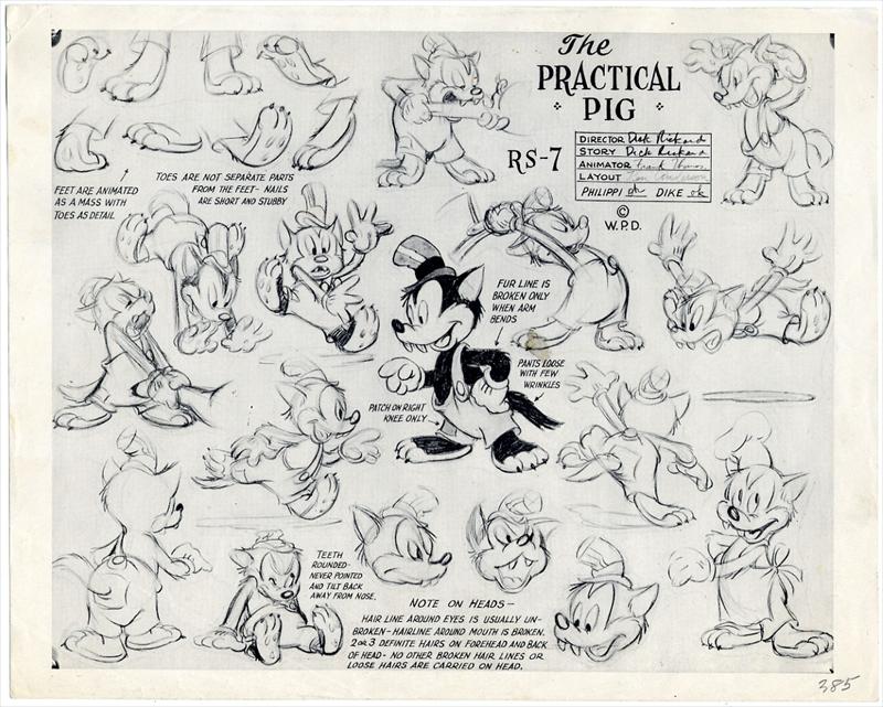 Cartoons of 1939: 025 The Practical Pig