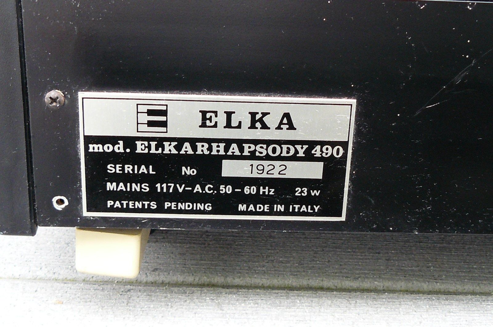 MATRIXSYNTH: Two ELKA RHAPSODY 490 STRING MACHINES