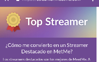 Gana Premios transmitiendo en Vivo en Meetme