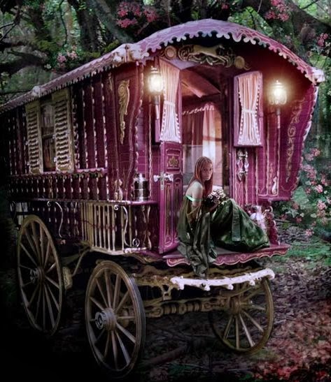 The Flying Tortoise: Gypsy Wagons For Dreamers And Romantics...