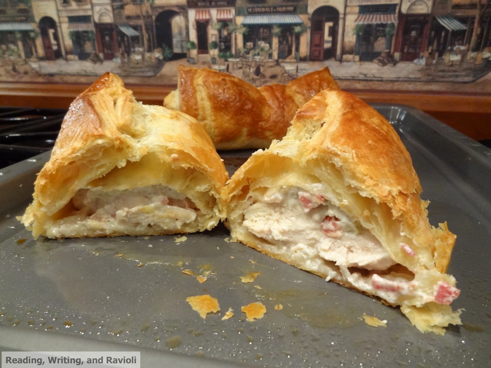 Reading, Writing, and Ravioli: Recipe: Puff Pastry-Wrapped Chicken with ...
