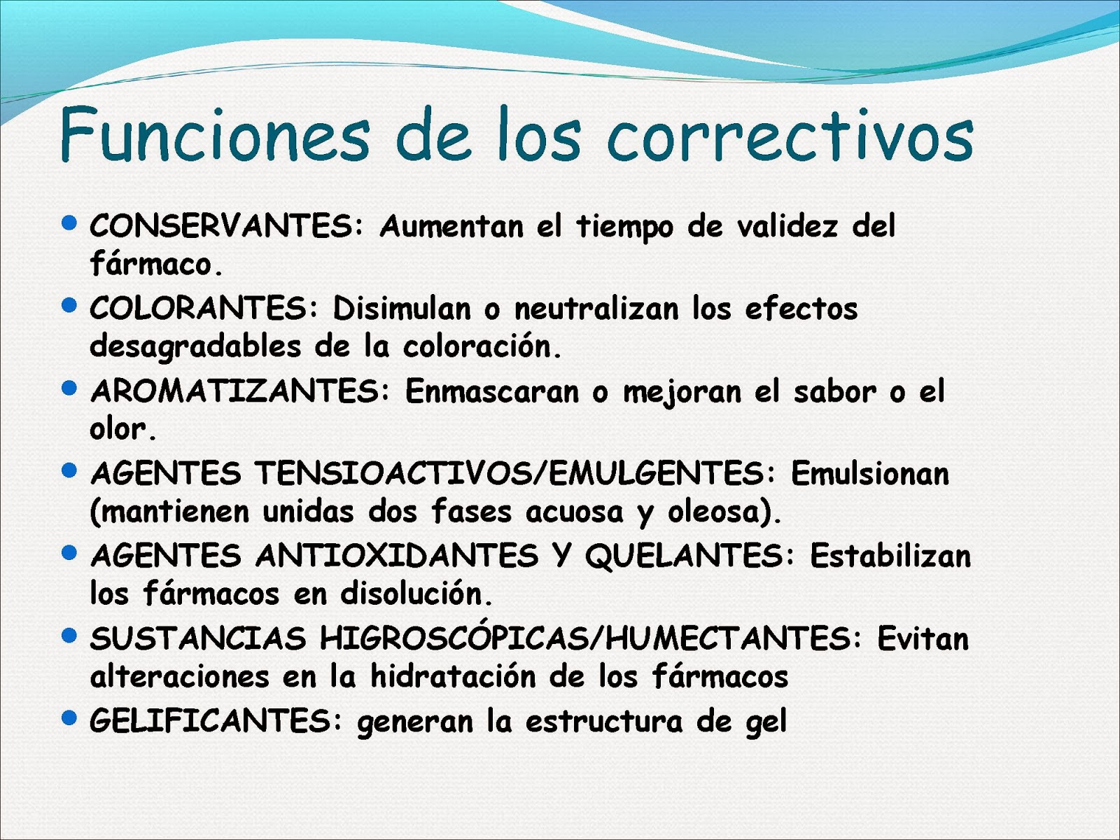 EXCIPIENTES EN FORMULACIÓN MAGISTRAL ~ Técnico en Farmacia y Parafarmacia