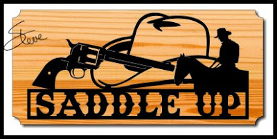 Scrollsaw Workshop: Saddle Up Western Scroll Saw Pattern.