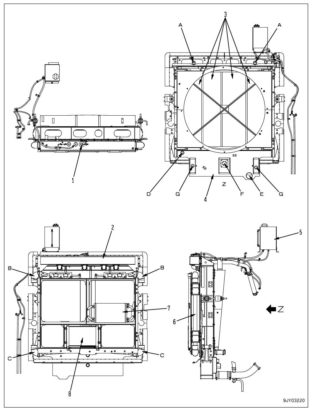 HD785-7 ENGINE AND COOLING SYSTEM | Komatsu Shop Manual