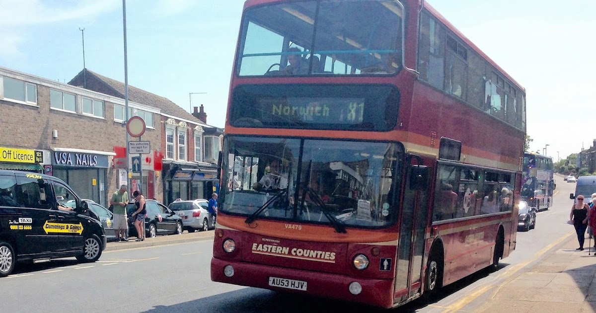 East Norfolk (and East Suffolk!) Bus Blog: Heritage Deckers on X1/X11