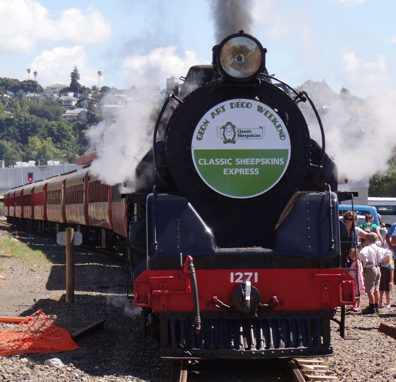 A Hebridean in New Zealand: Steam Locomotive Ja1271