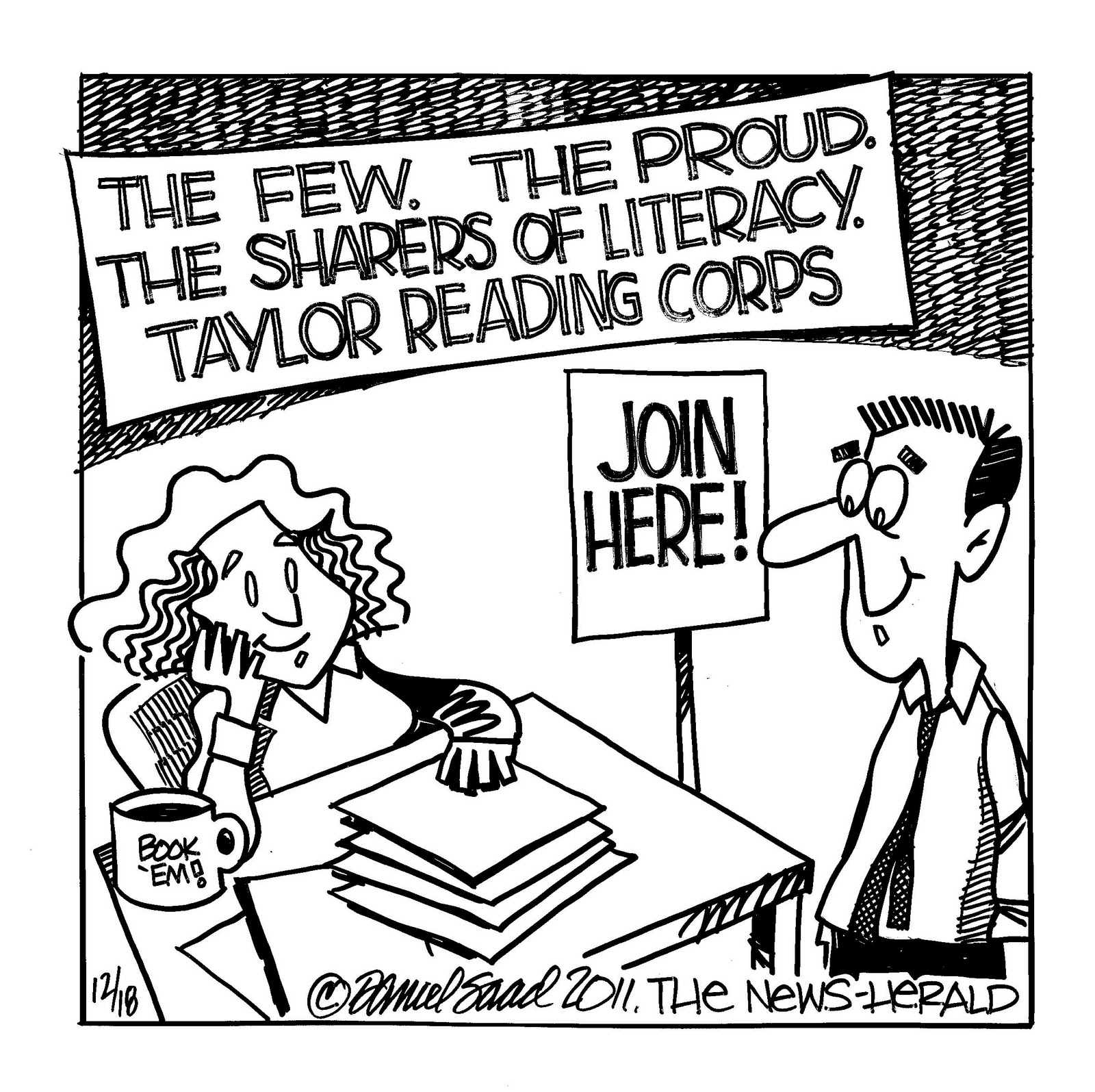 Pen Points: CARTOON of the DAY: The Joy of Reading