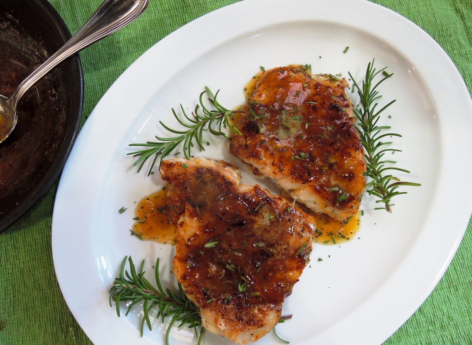 The Briny Lemon: Blackened Grouper with Apricot-Lime Glaze