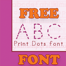 TPT - Fonts 4 Teachers: Top 6 D'Nealian Fonts to Practice Handwriting
