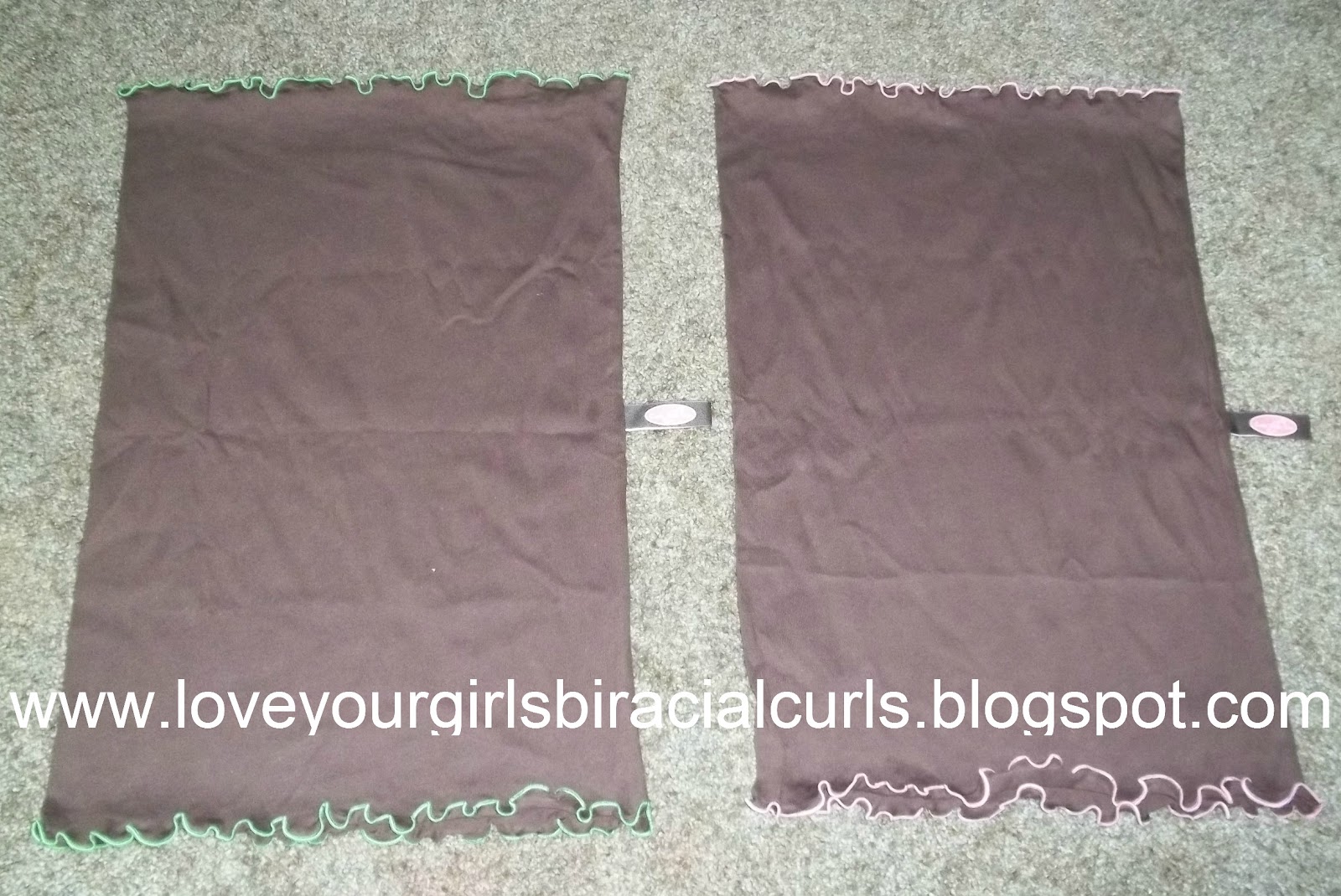 Love Your Girls Biracial Curls: Curls Like Us Curl Cloth's REVIEW
