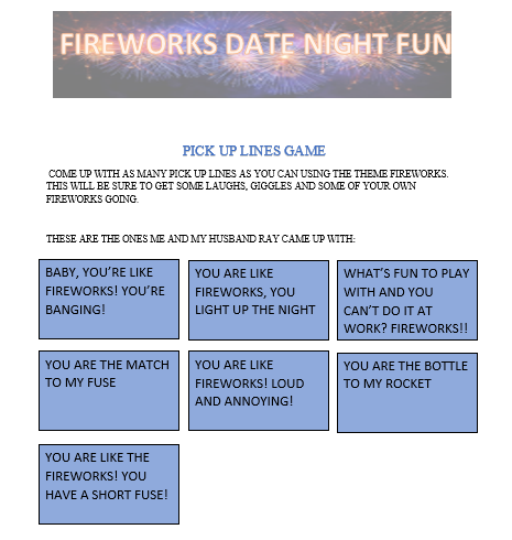 Fireworks Date Night Ideas
