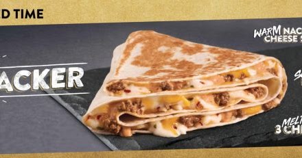 Taco Bell Testing $1 Folded Quesadilla "Stackers"
