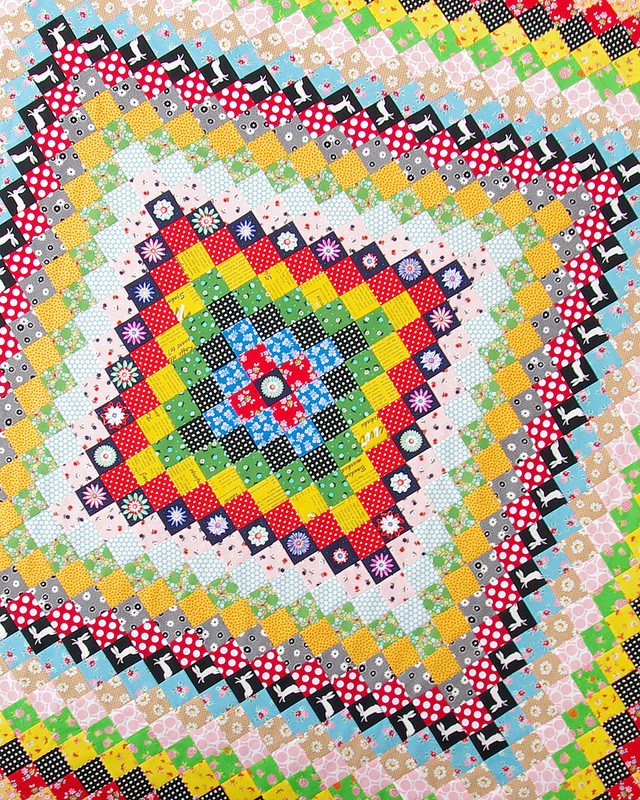 A Giant Granny Square Quilt - Work in Progress | Red Pepper Quilts ...