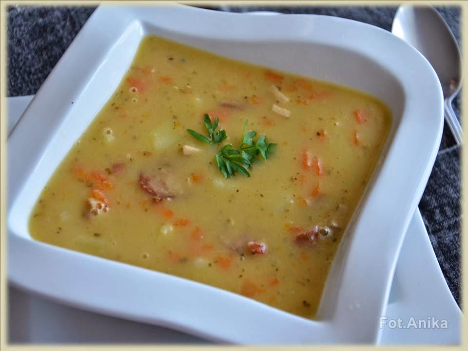 Domowa kuchnia Aniki: Zupa grochowa