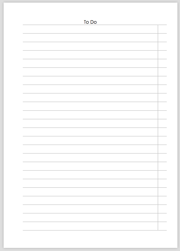 Philofaxy: Project Planner Template for A4/A5 and A6 users