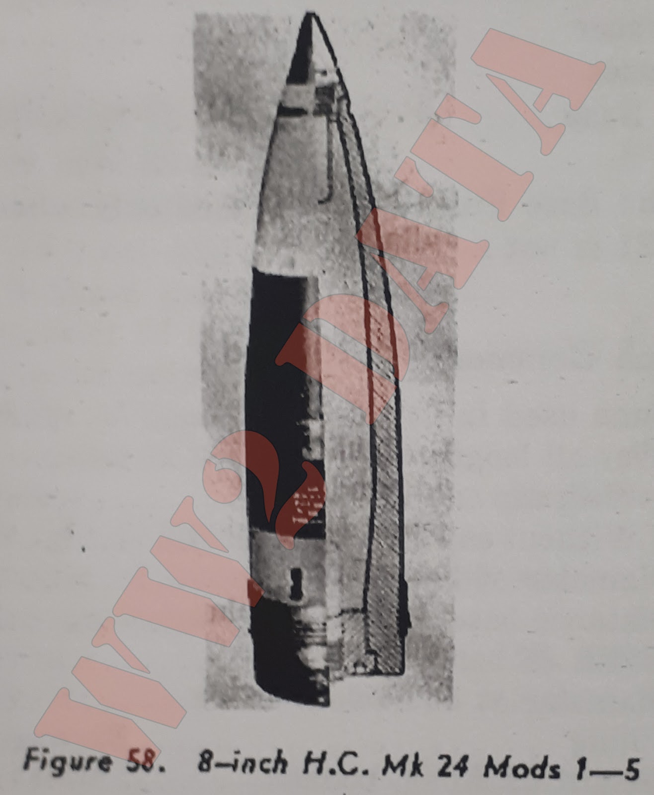 WW2 Equipment Data: American Projectiles and Explosives - 8-inch ...