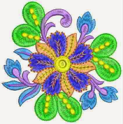 EmbDesignTube: Colorful Patch Designs Collection For Summer Season Of 2014